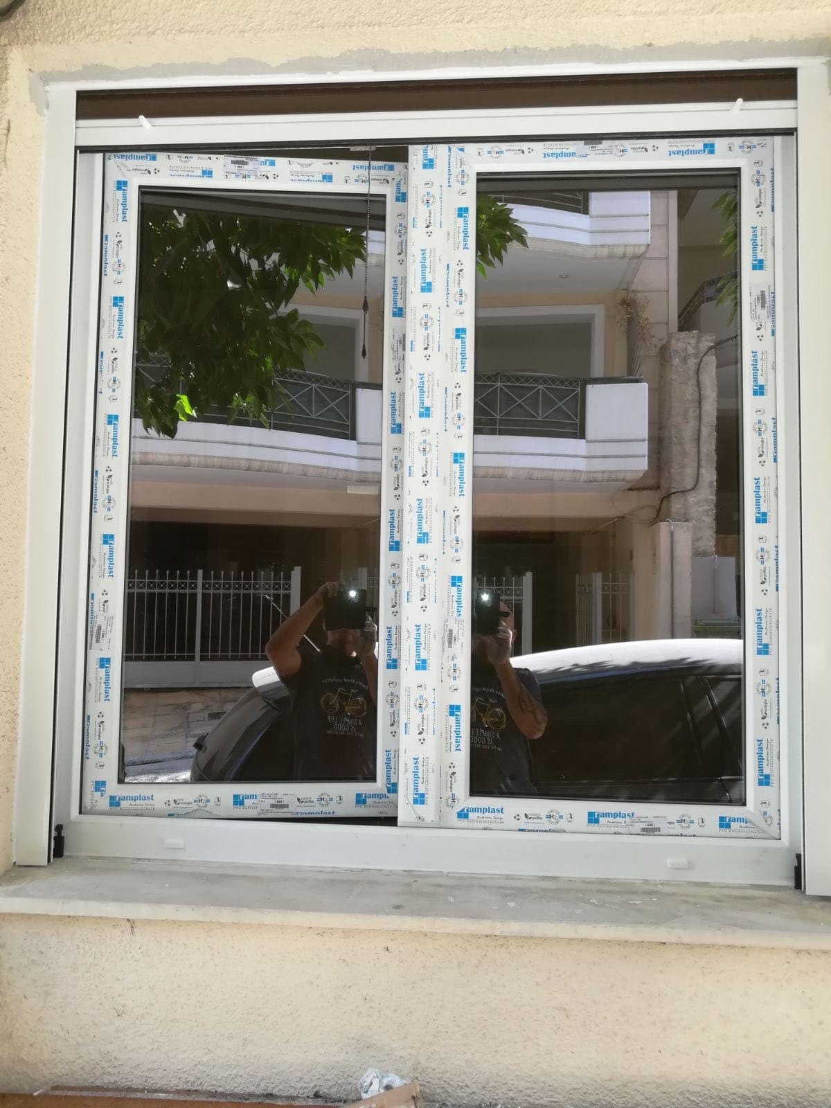 Εγκατάσταση παραθύρων PVC στο Παγκράτι - ΤΕΧΝΟΠΑΝ